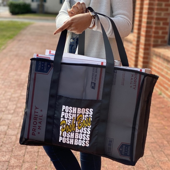 SellersMerch | Bags | Closet Clear Out Oversized Utility Tote Posh Boss ...